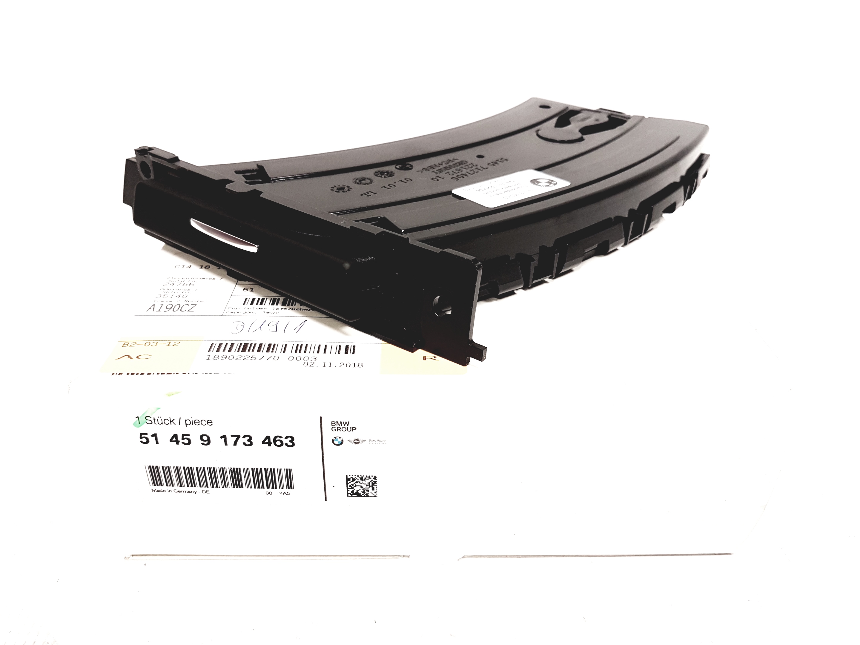 OE BMW UCHWYT NA KUBEK CZARNY BMW 3 E92 E93 - do 🚗 Uchwyty fabryczne od ...