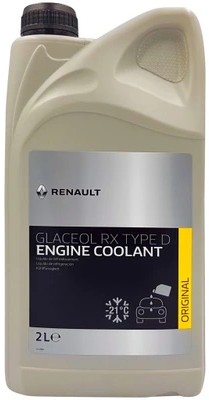 OE RENAULT GLACEOL RX TYPE E LDR PŁYN CHŁODNICZY 2L - do 🚗 Płyny ...